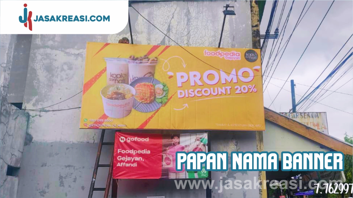√ Jasa Produksi Papan Nama Jogja
